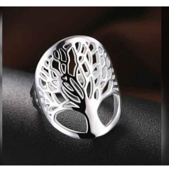 Jewelry | 925 Stamped Tree Of Life Ring 7 | Poshmark